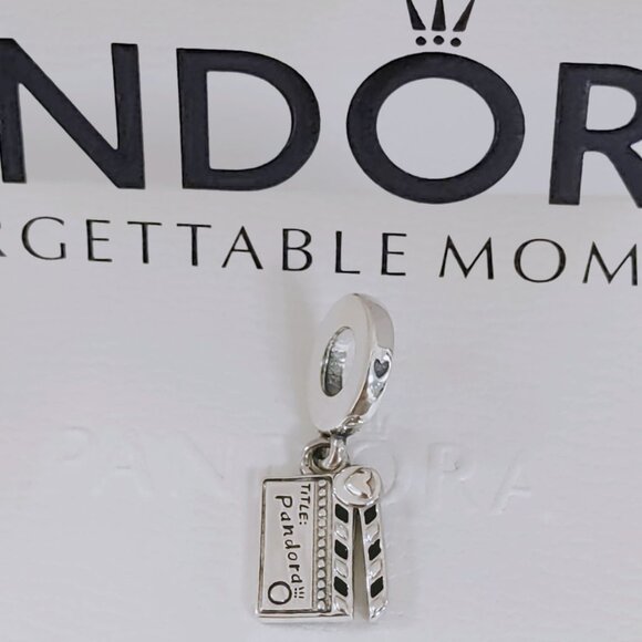 Pandora | Jewelry | Pandora Movie Clapperboard Dangle Charm S925 ...